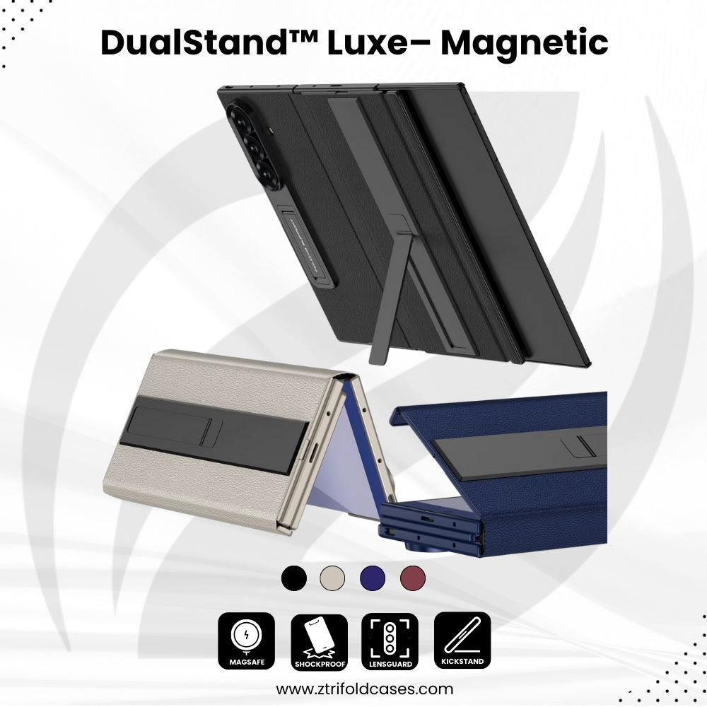 DualStand™ Luxe Magnetic Case for Samsung Galaxy Z Trifold – Kickstand ...